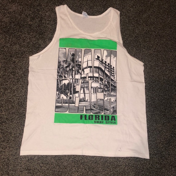 Shirts | Miami Beach Florida Tank | Poshmark
